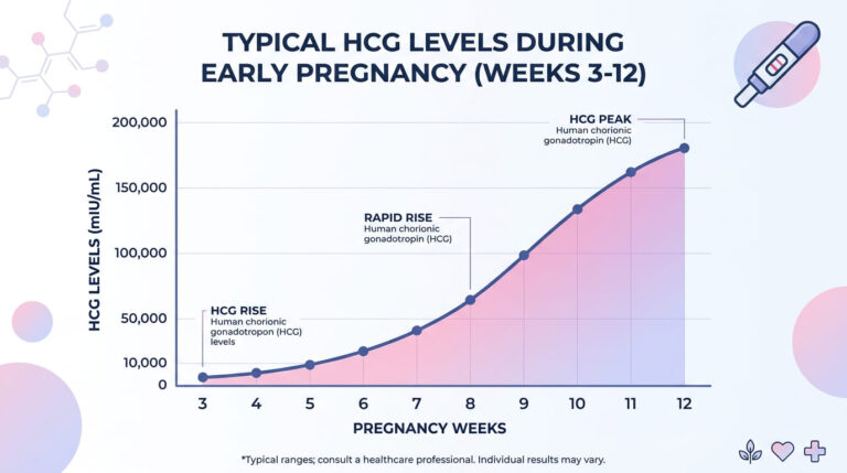 HCG Levels in Pregnancy: Range, Chart & What It Means